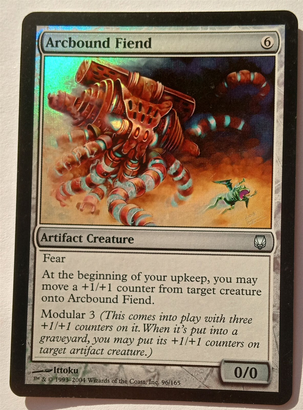 Magic MTG - Arcbound Fiend (Foil) - Darksteel - LP | eBay