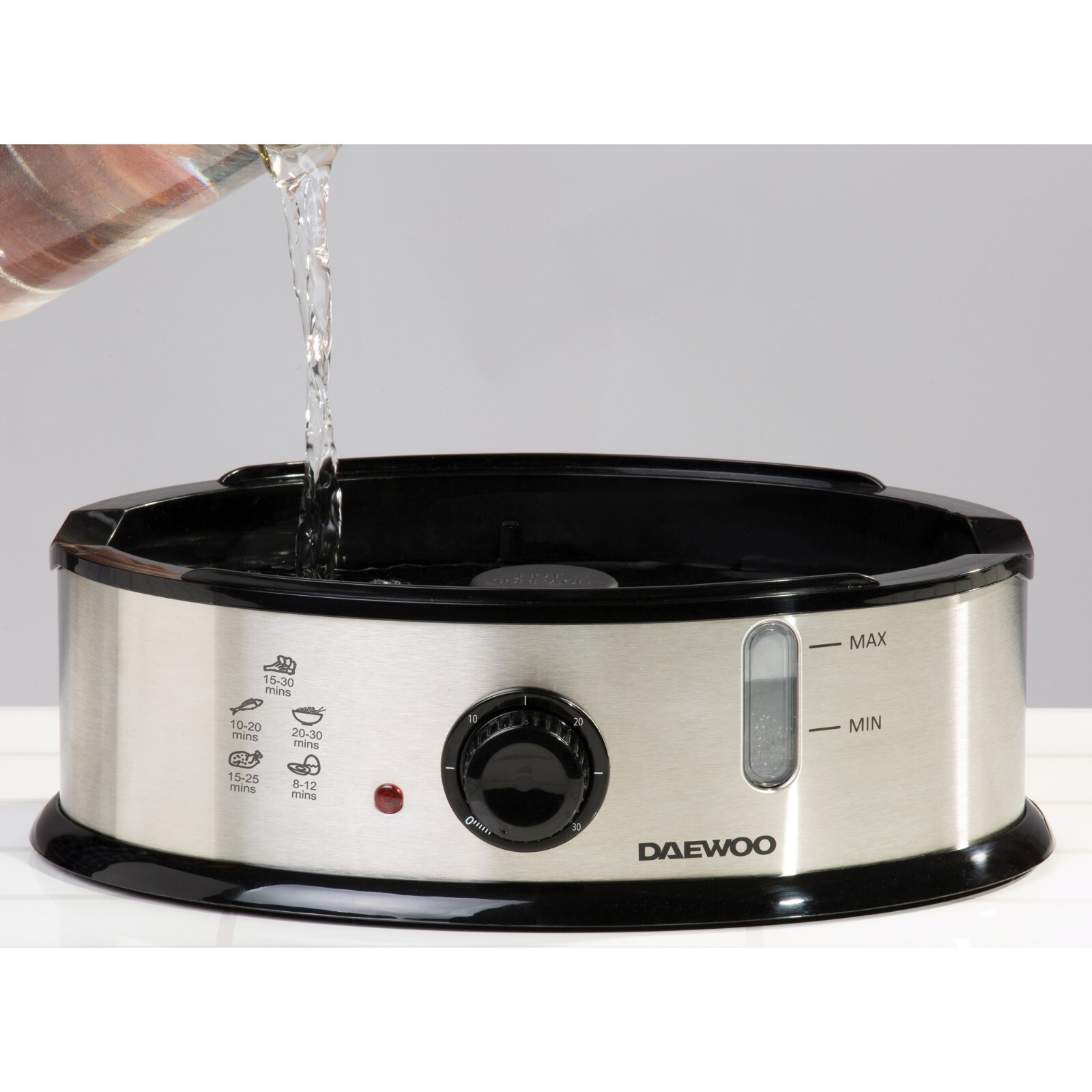 Daewoo 3 Tier Food Vegetable Steamer Electric Veg 9L Rice Cooker ...