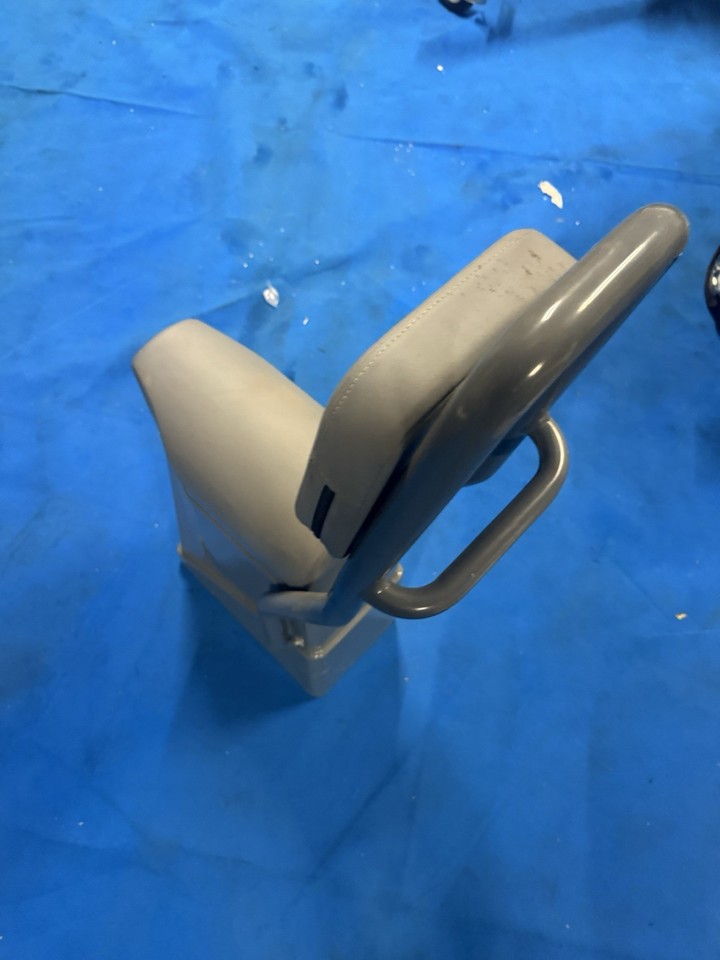 HIGHFIELD RIB JOCKEY SEAT in GREY with STORAGE & BACK REST | eBay UK