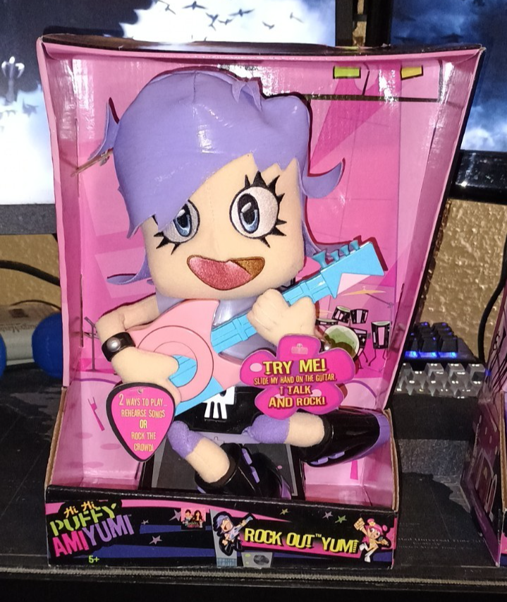 Hi Hi Puffy AmiYumi Rock Out Ami and Yumi Animatronic Dolls Rare HTF ...