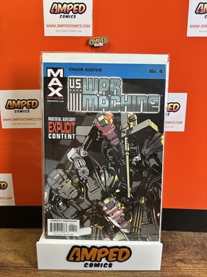 U.S. War Machine 4 MAX Comics Marvel 2001 Chuck Austen | eBay
