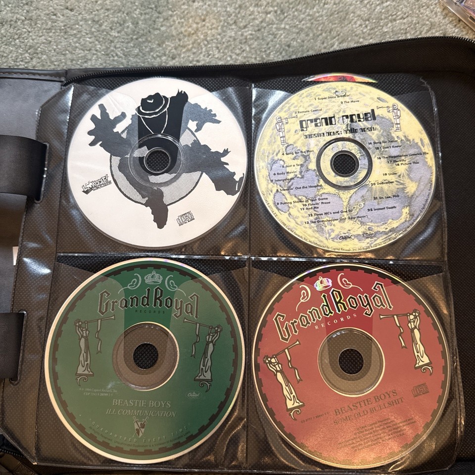 CD Binder Disc Loose Lot 100+ Rap , Punk , Rock Wutang ,No Doubt,DR.DRE ...