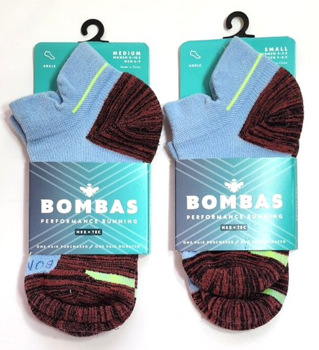 Bombas Women Ankle Socks Performance Running 843629154330| eBay