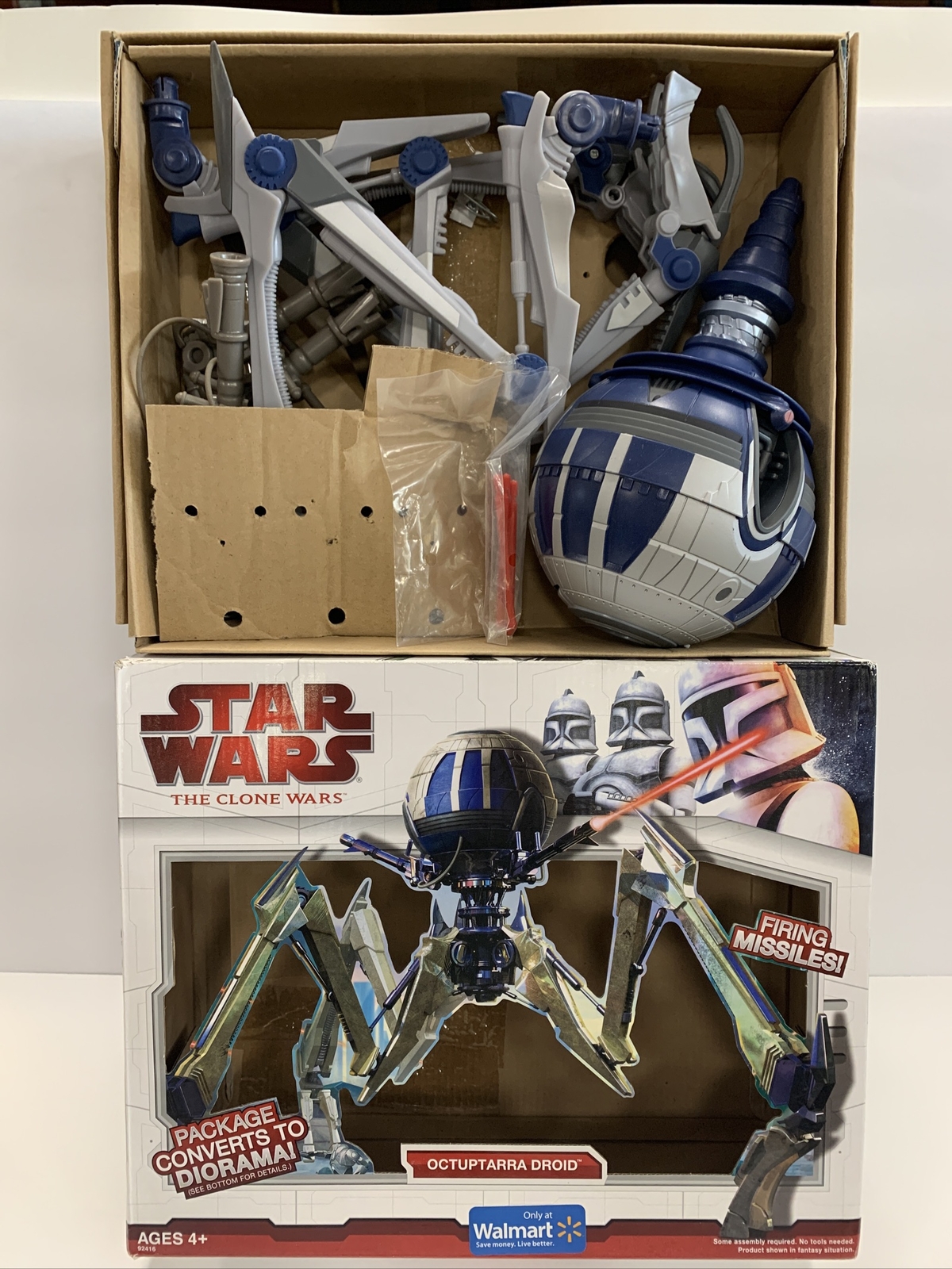 Star Wars Clone Wars Octuptarra Droid Walmart Exclusive New with Box | eBay