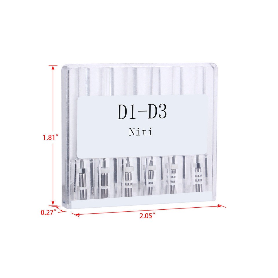 Dental Endodontic Retreatment Engine Rotary Root Canal NiTi File Files ...
