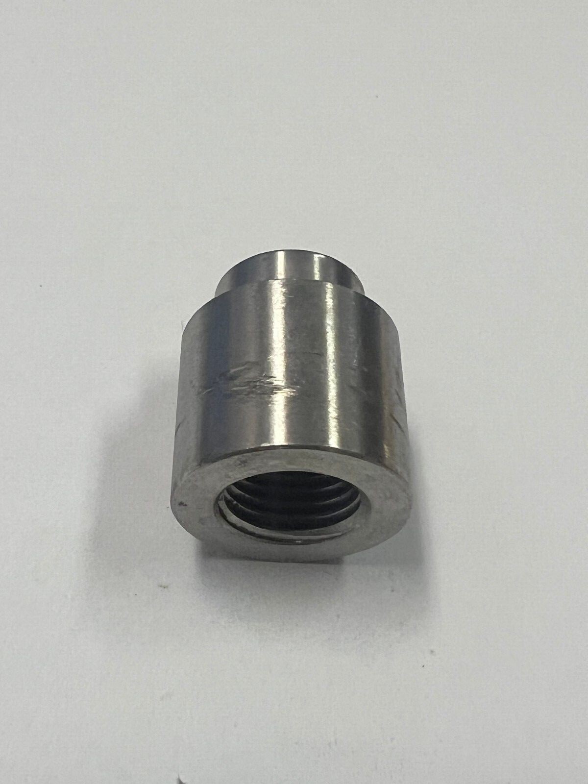 DPF WELD BUNG/SENSOR PORT RF1415087- 14mmx1.50mm. REVERSE FLARE .SS | eBay