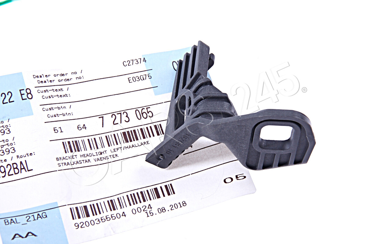 Genuine BMW Bracket Headlight Left F20 F21 F22 F23 F87 MOS 114d ...