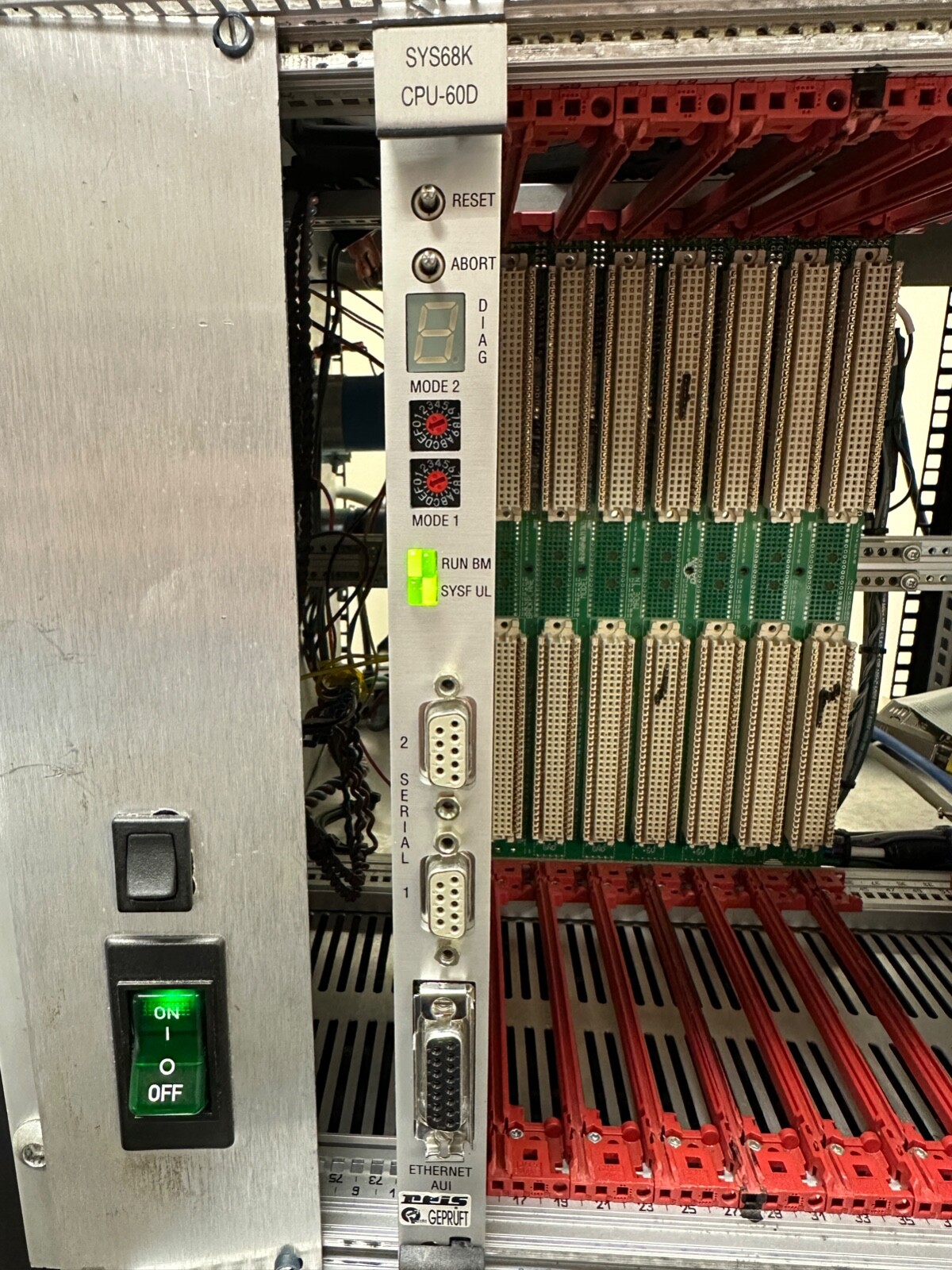 FORCE COMPUTERS CPU-60D SYS68K/CPU-60D/32/C2 VME SBC | eBay