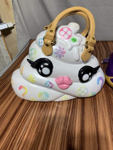 Poopsie Pooey Puitton Slime Carrying Case Rainbow Poop Emoji Purse Not ...