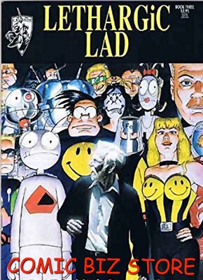 LETHARGIC LAD #3 (1996) 1ST PRINTING BAGGED & BOARDED CRUSADE COMICS ...