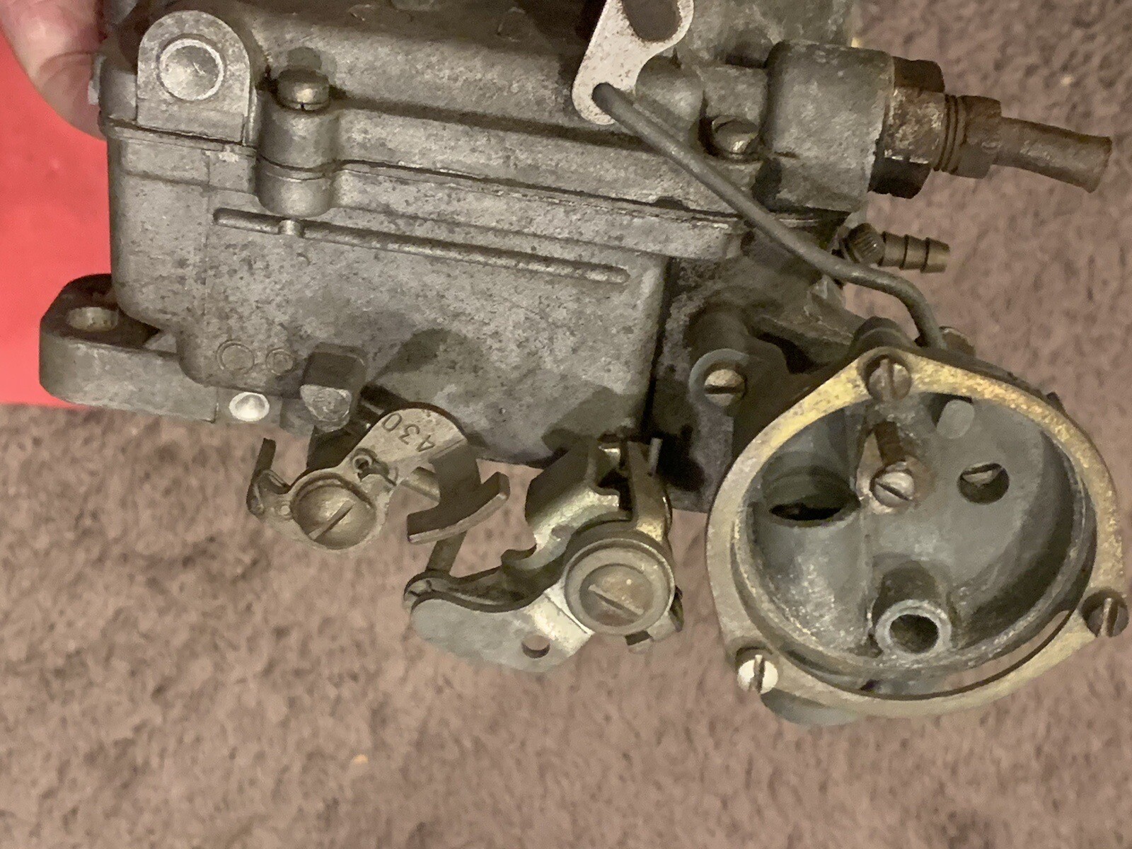 Carter AFB Carburetor 3720 SB 1964 - 65 Chevy Impala Corvette Dated F0 ...