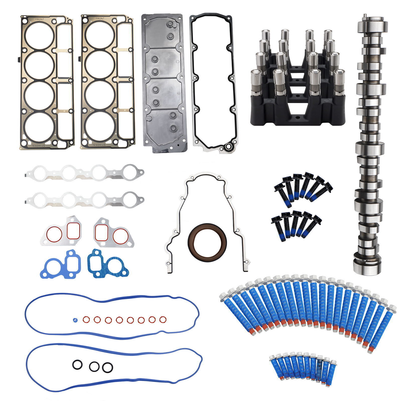 NON AFM Replacement Kit afm Lifters kit 5.3 CAM KIT for 2007-2013 Chevy ...