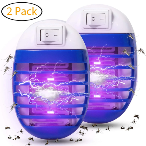 Insect Killer Electronic Mosquito Zapper, Blue, 2 Pack 7445007261260| eBay
