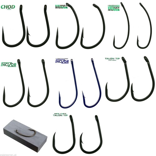 Gardner Tackle Carp Fishing Hooks - Full Range - Dark / Covert & Black ...