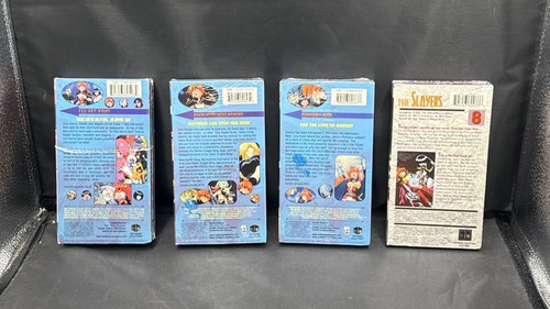 The Slayers Anime VHS Lot Of 4 SEALED | eBay