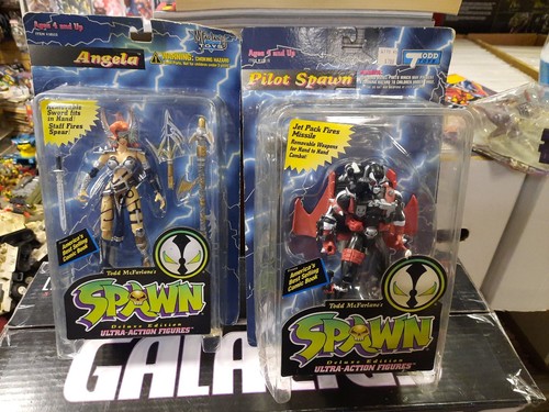 Spawn Series 2 Pilot + Angela MOC Set Lot Of Figures 1995 McFarlane Toys Action | eBay