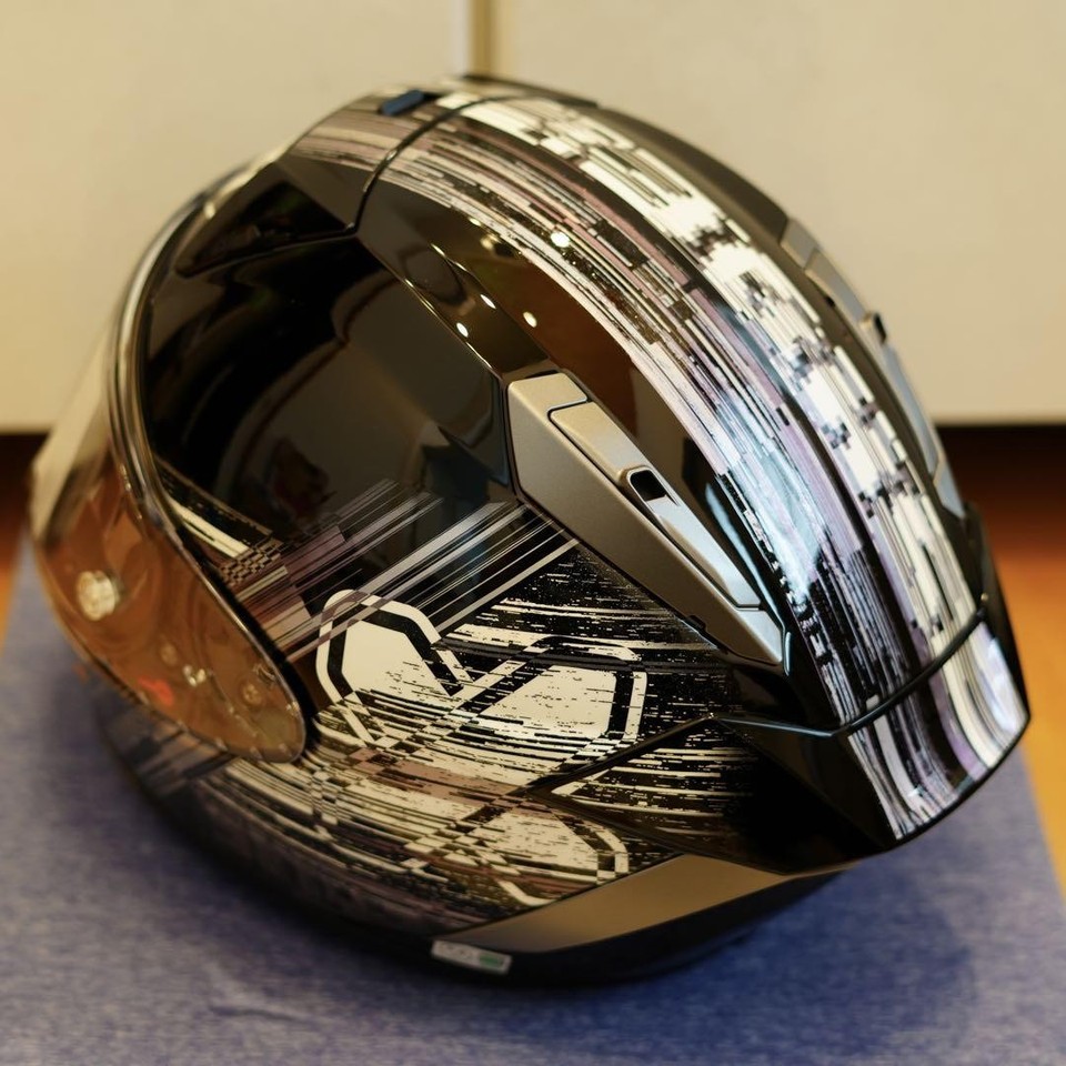 Rare SHOEI X-Fifteen X-15 Cross Logo TC-5 L | eBay