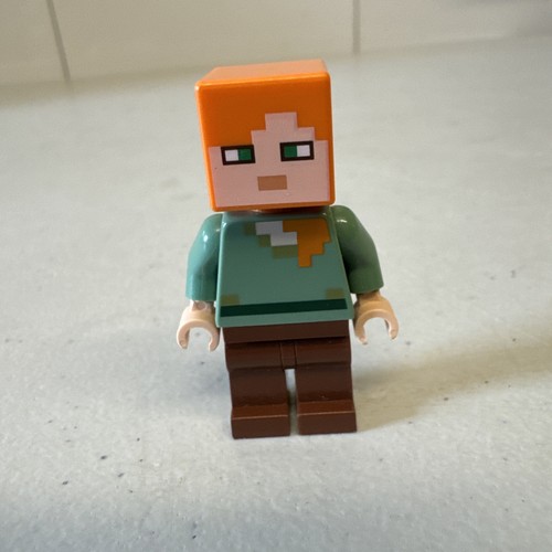 Lego Minifigure Minecraft Alex | eBay
