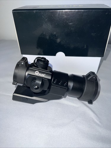 CVLIFE JackalHowl 4x30 Compact Rifle Scope with 30mm Offset Scope Mount ...