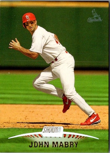1999 Stadium Club John Mabry #118 St. Louis Cardinals Baseball Card | eBay