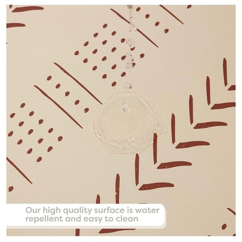 CHILDLIKE BEHAVIOR XXL Baby Play Mats, 72”x72” Puzzle with 9 Foam Tiles ...