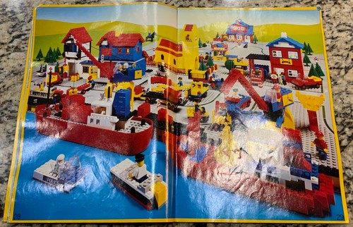 Legoland Lego 6000 Idea Book Instruction Manual 1980 Classic Most of ...
