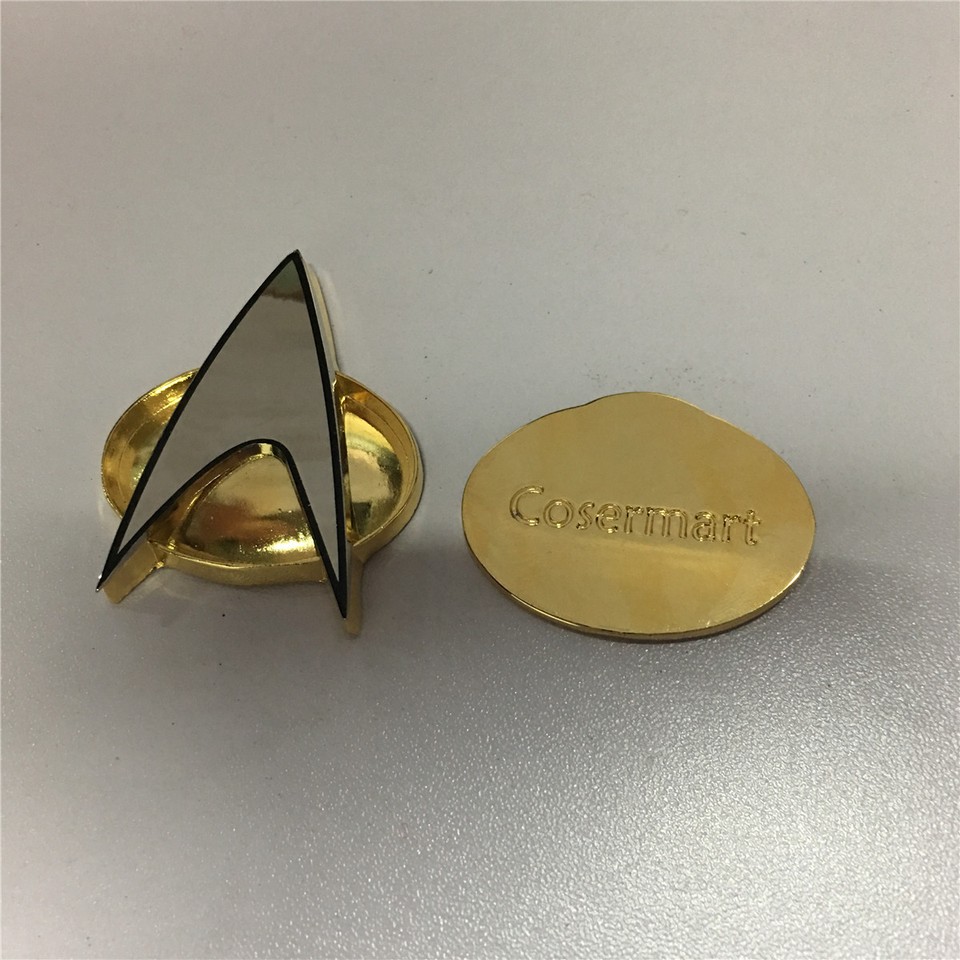 ST Badge The Next Generation Communicator Badge Pin TNG Starfleet ...