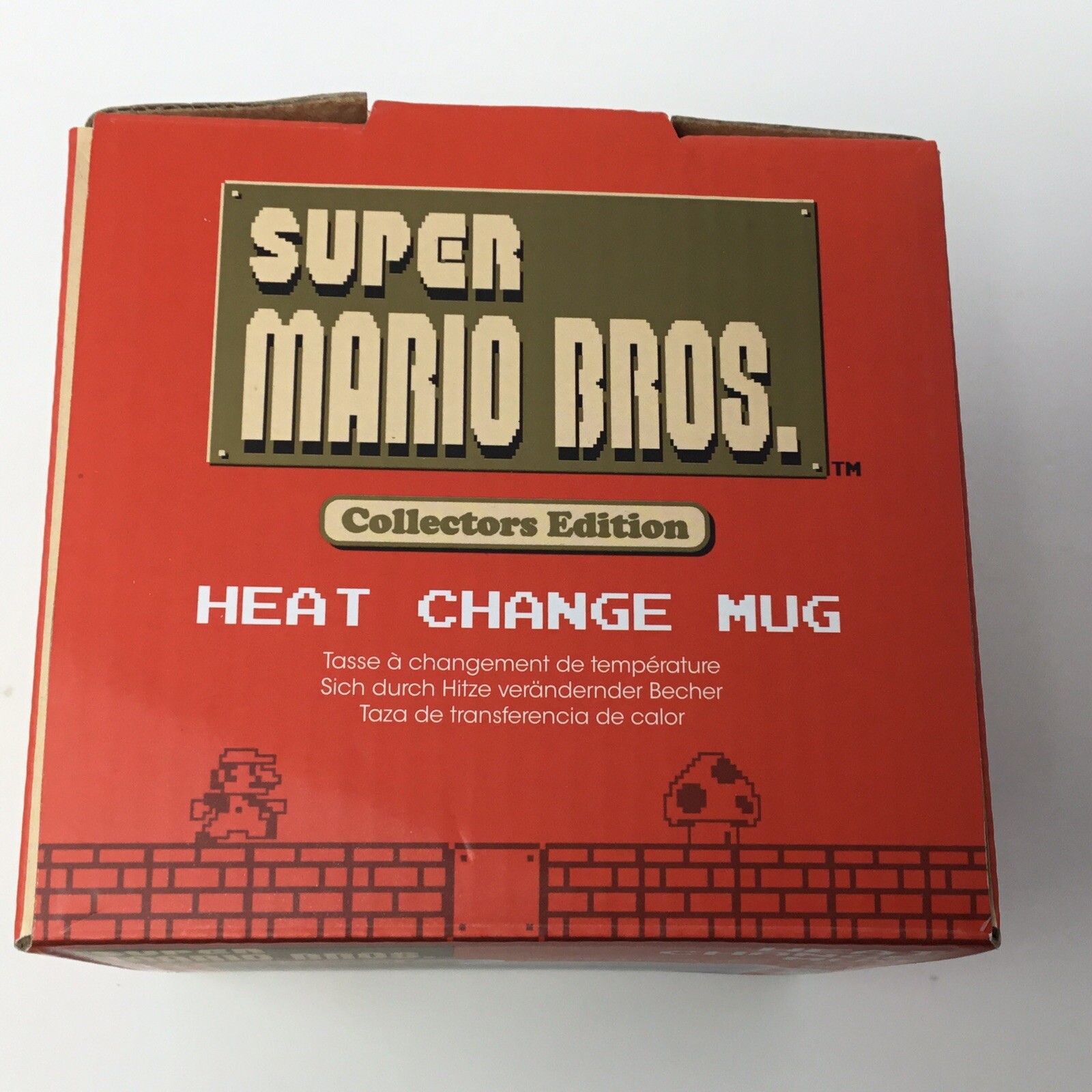 New Super Mario Bros Heat Change Mug Collectors Edition Nintendo 12 ...