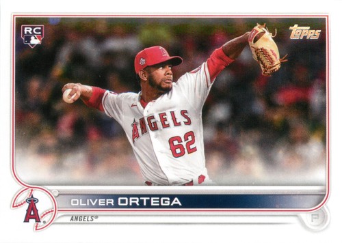 Oliver Ortega RC 2022 Topps Series 2 Baseball Rookie Card#554 Los ...