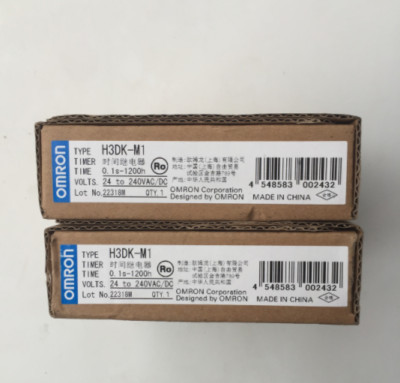 1PCS Omron Timer Relay H3DK-M1 H3DKM1 24-240VAC/DC In Box -New Free ...