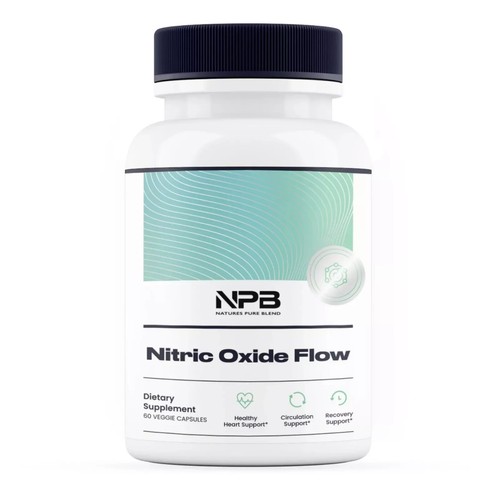 Nature's Pure Blend Nitric Oxide Supplement L-Arginine - Blood Pressure ...