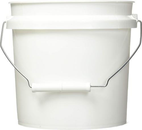 744456 1-Gallon White Plastic Pail Paint Pail/Container 313107635656| eBay
