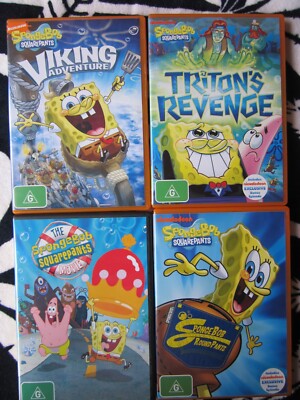 Spongebob squarepants 4 x DVD set | eBay