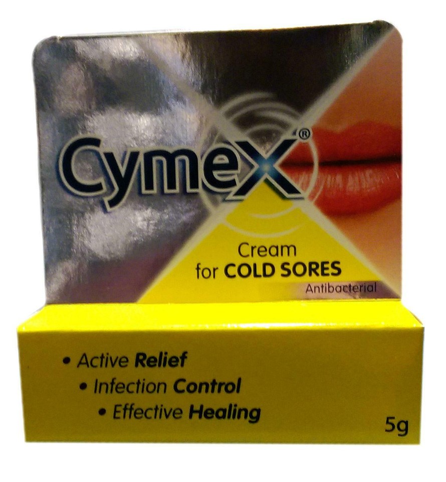 Cymex Cold Sores Antibacterial Cream 5g**Free Delivery** | eBay UK