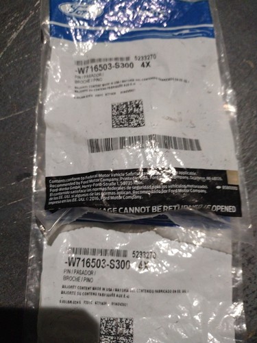 NEW OEM Genuine Ford Rocker Panel Molding Clip -W716503-S300 QTY.8 | eBay