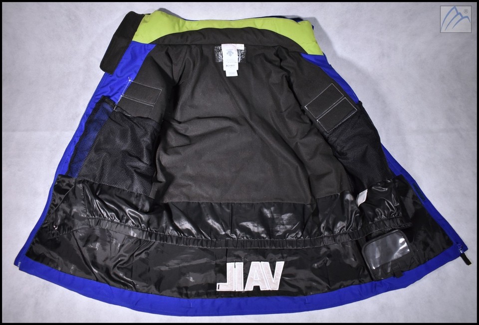 KIDS DESCENTE DNA INSULATED SKI JACKET BOYS 16 EU 160 CUSTOM VAIL ...