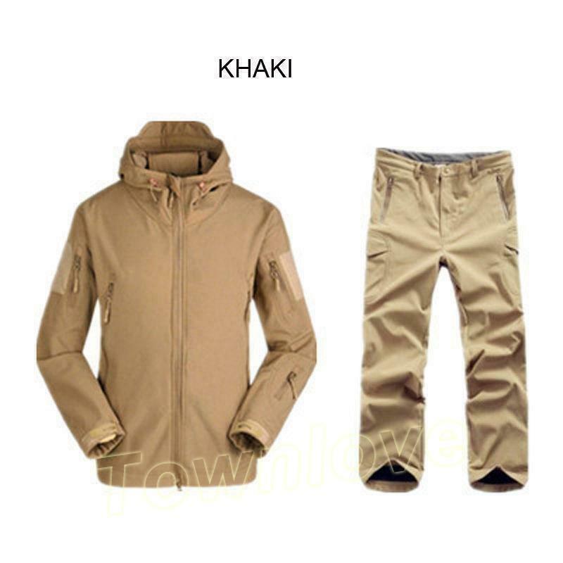 Mens Winter Hunting Clothes Outdoor Waterproof Thicken Jacket Coat ...