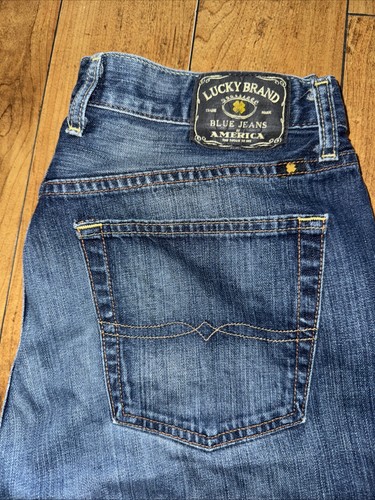 Lucky Brand Blue Jeans 181 Jean 34x35 Measured | eBay