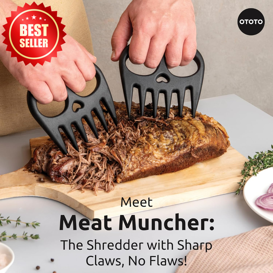 Meat Muncher Meat Claws Shredder BBQ Grilling Tool Halloween Skull US ...