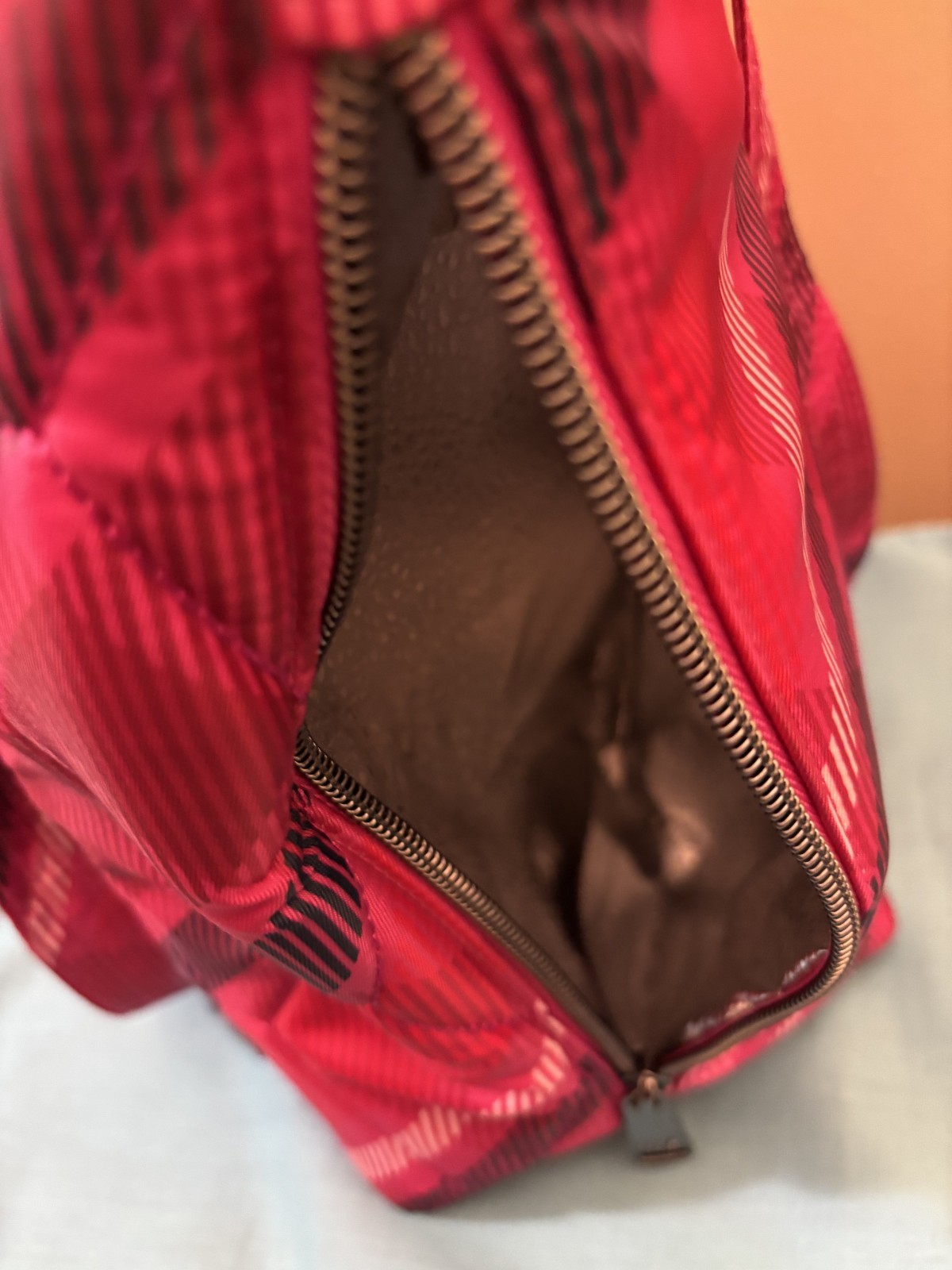 NEW Lug Rally Lg. Tote Bag w/ Crossbody & Shoulder Strap Berry Plaid 16 ...
