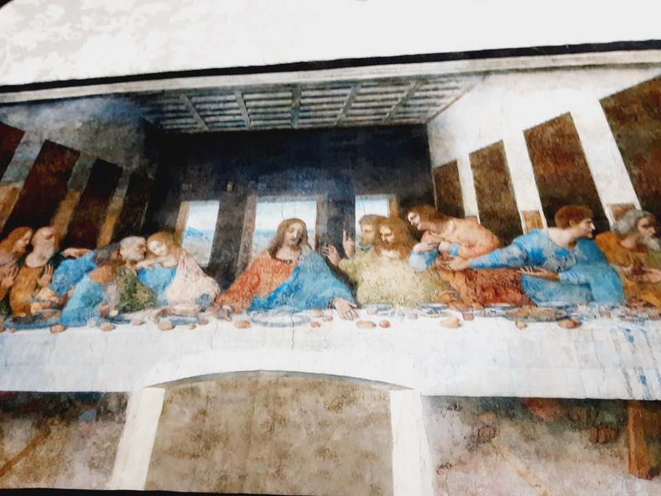 Robert Kaufman Last Supper Fabric Panel 20095 Print Leonardo da Vinci ...