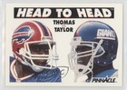 1991 Pinnacle Thurman Thomas Lawrence Taylor #354 HOF 14pi | eBay