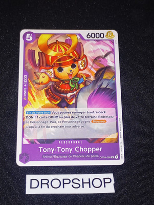 CARTE ONE PIECE FRANCAISE OP09-068 TONY TONY CHOPPER UNCO FR MINT OP09 ...