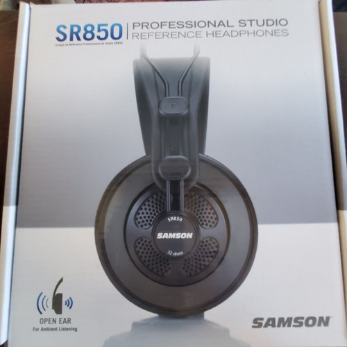 NEW Samson SR850 Professional Semi-open Studio Reference Monitoring ...