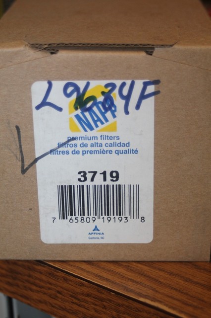 NAPA Gold Fuel Filter Kit 3719 WIX 33719 for sale online | eBay