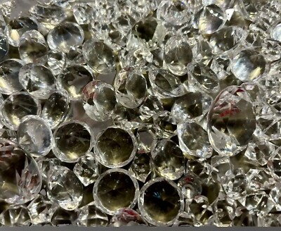 Party Decor Wedding Table Decorations Diamond Gem Ice Rocks 1/2" - 1 1/ ...