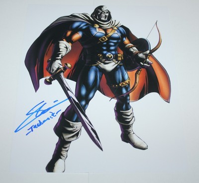 STEVE BLUM SIGNED 8X10 PHOTO TASKMASTER MARVEL HEROES AUTOGRAPH COA | eBay