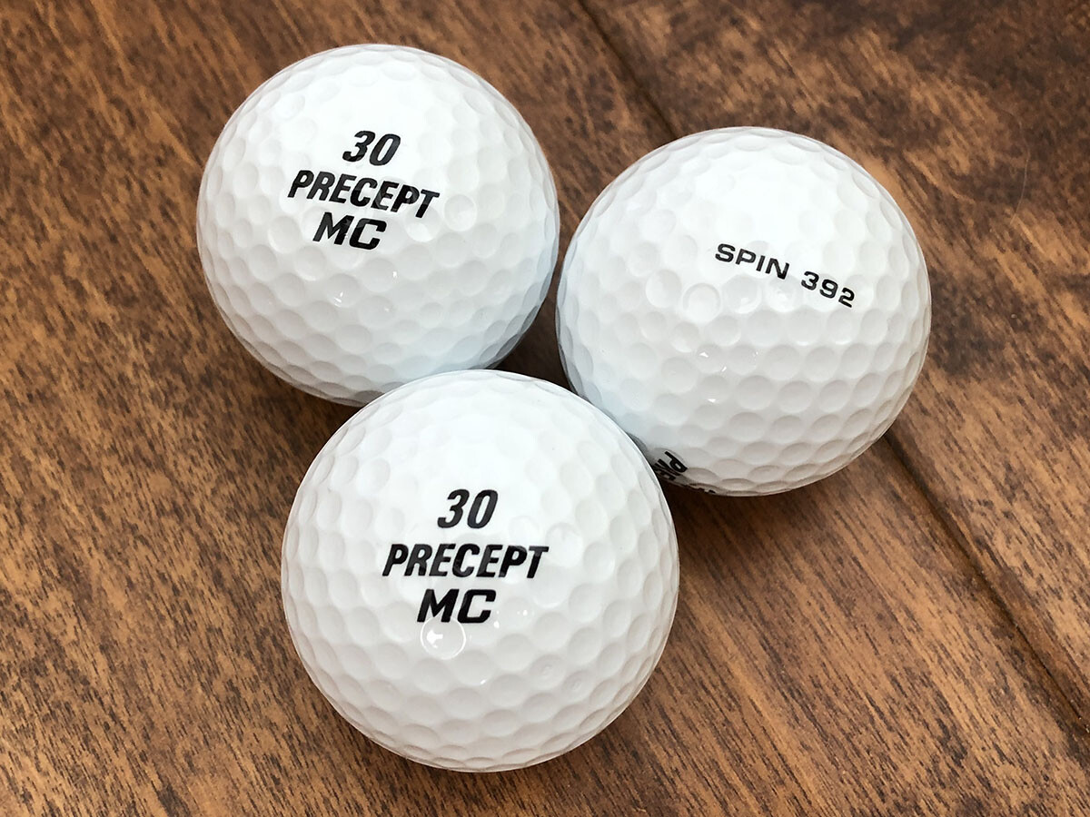 Bridgestone Precept MC Spin 392 -- Sleeve of 3 balls -- New | eBay