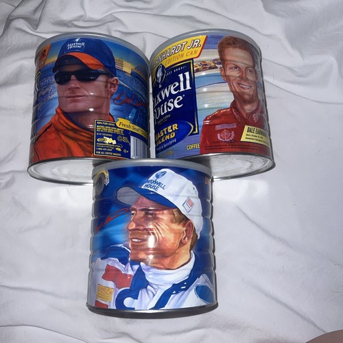 Dale Earnhardt Jr. & Mark Martin Maxwell House Coffee Cans / Empty | eBay