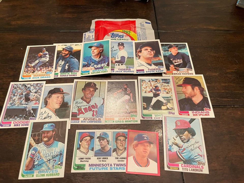(1) Wax Pack From BBCE Sealed 1982 TOPPS BASEBALL Box | eBay